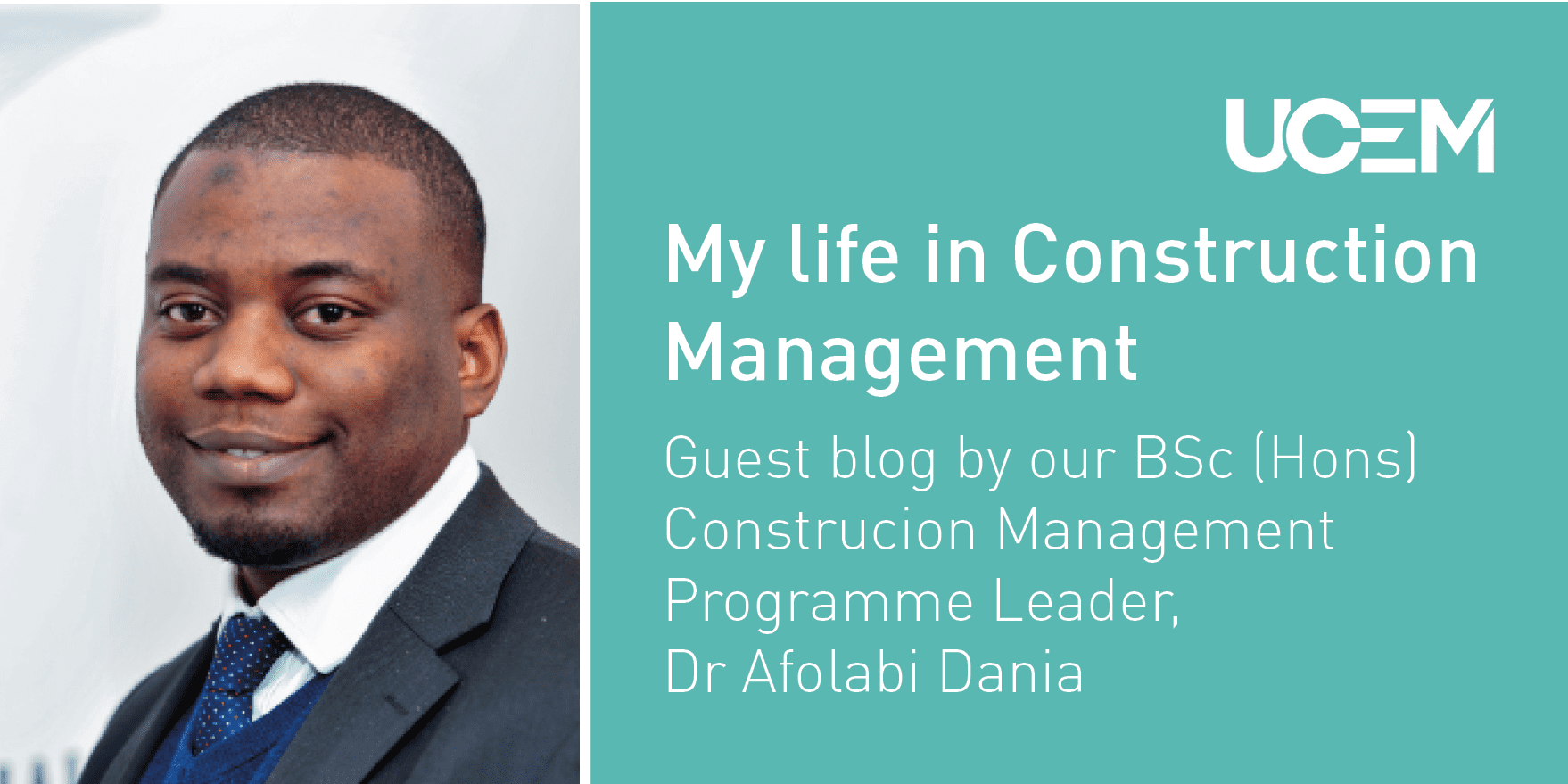 My life in Construction Management: Guest blog by our BSc (Hons ...