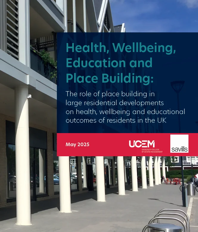 Health, Wellbeing, Education and Place Building - University of the ...